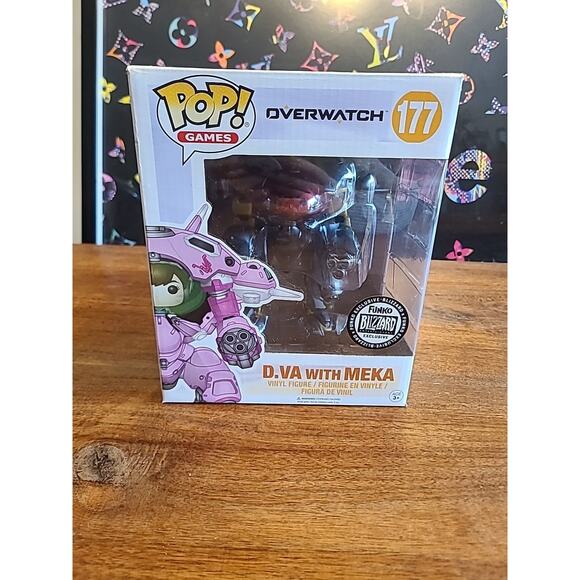 Funko | Toys | Overwatch Dva With Meka Carbon Fiber 77 Funko Pop ...
